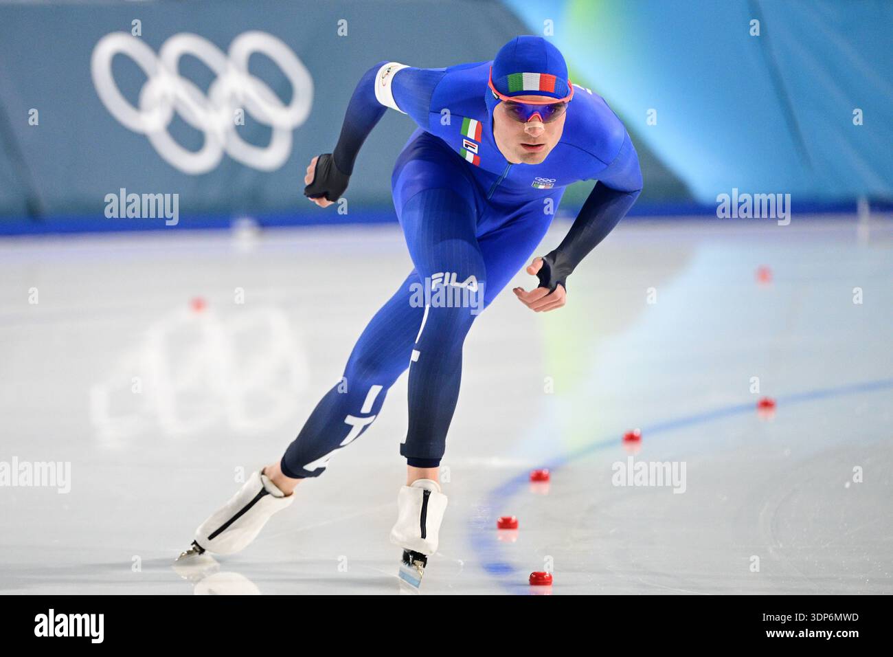 XXV Winter Olympic Games in Milan, Italy, on February 13, 2026. Speed ...