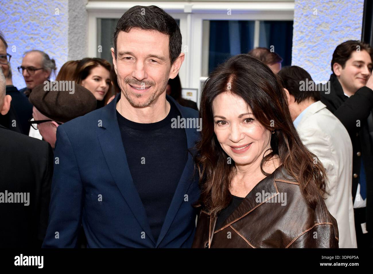 Oliver Berben and Iris Berben during the FFF Bayern Reception Berlinale ...