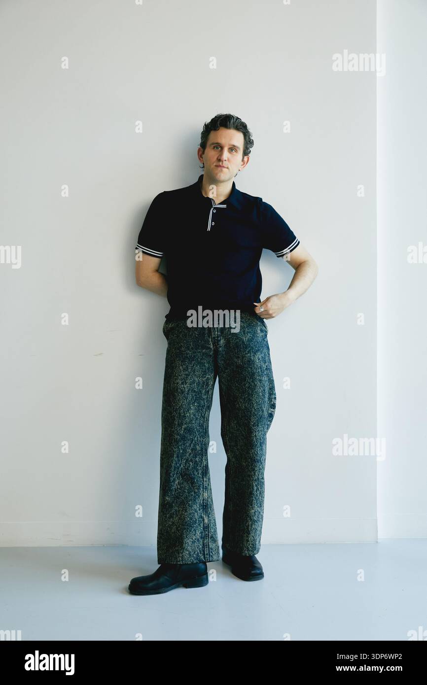 Harry Melling poses for a portrait to promote the film "Pillion" on ...