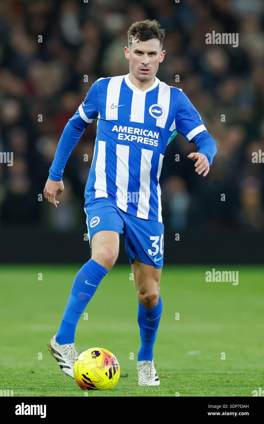Brighton and Hove Albion's Pascal Gross during the Premier League match ...