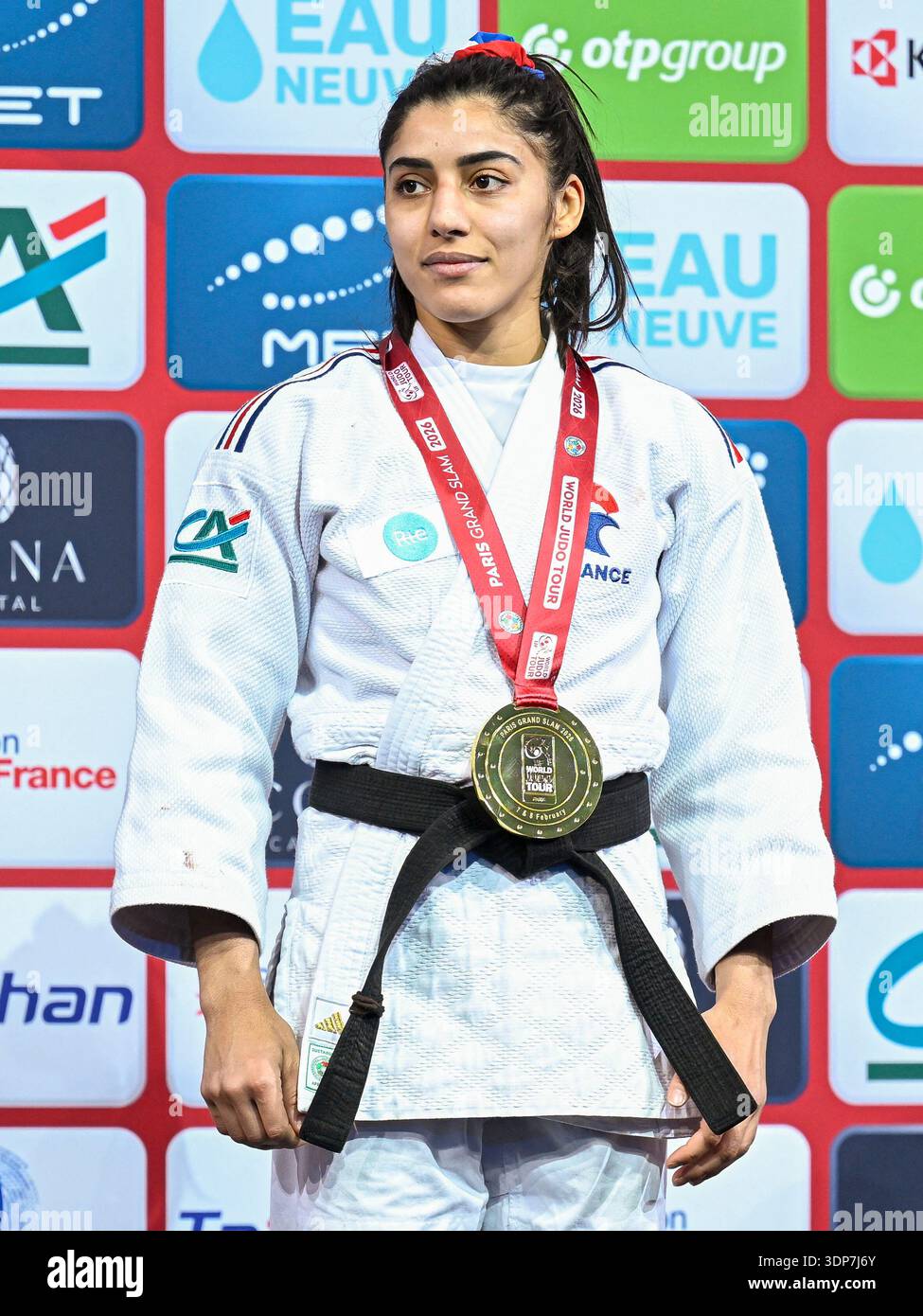 Shirine Boukli during the Paris Grand Slam 2026 IJF World Judo Tour ...