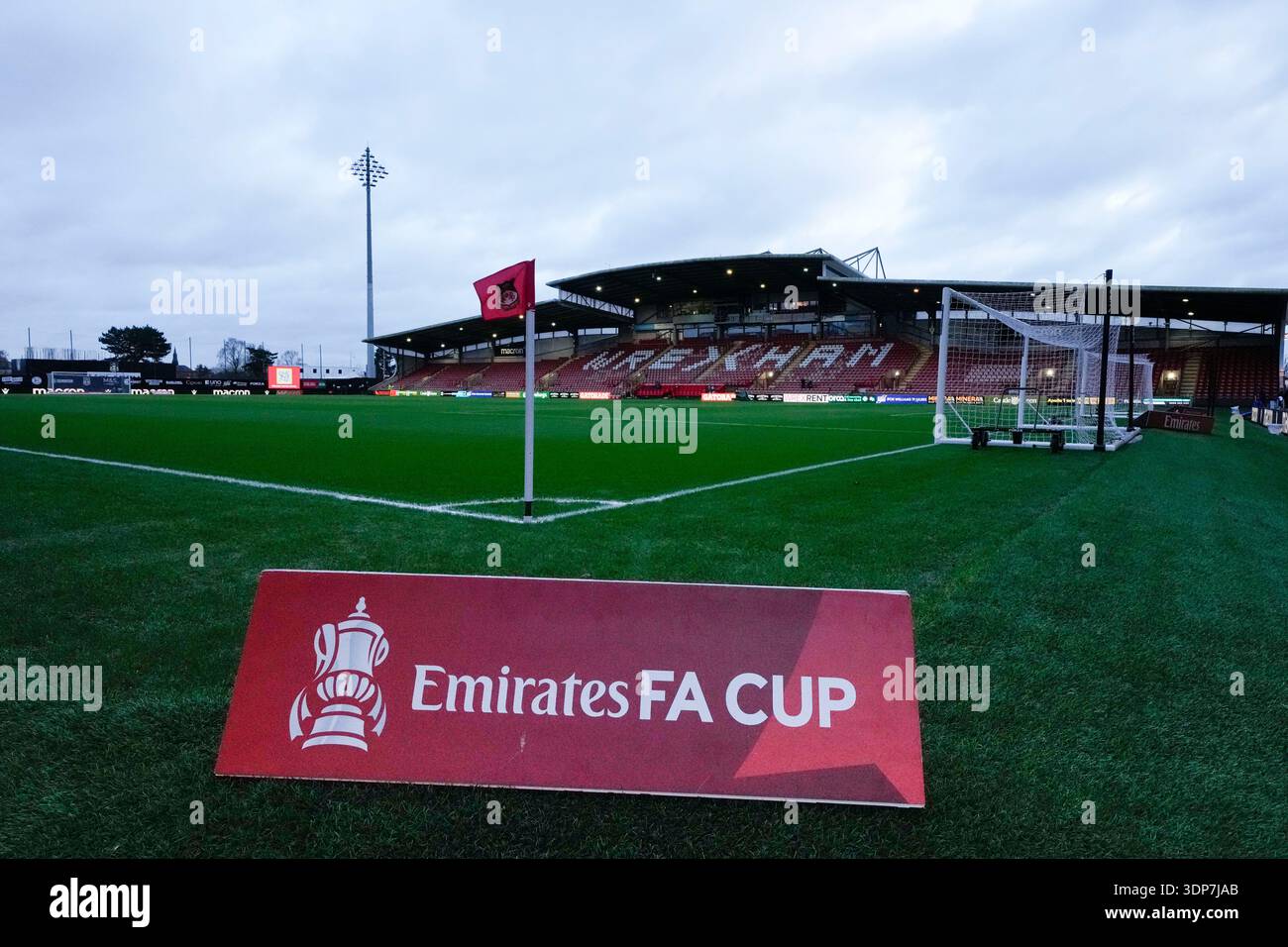 13th February 2026; SToK Cae Ras Stadium, Wrexham, Wales; FA Cup ...