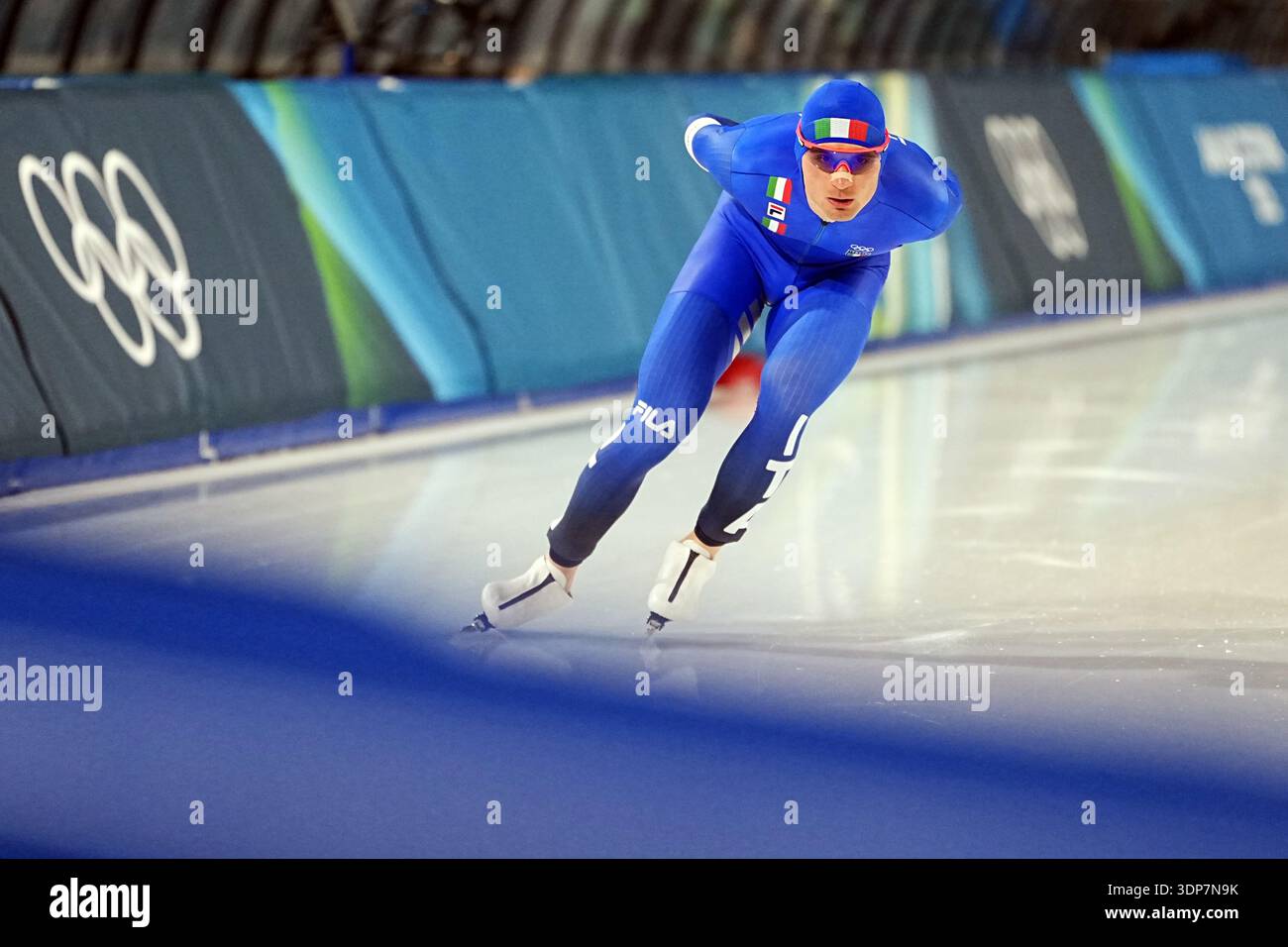 Speed skating men’s 10,000 mt, Lorello Riccardo from Italy, at the 2026 ...