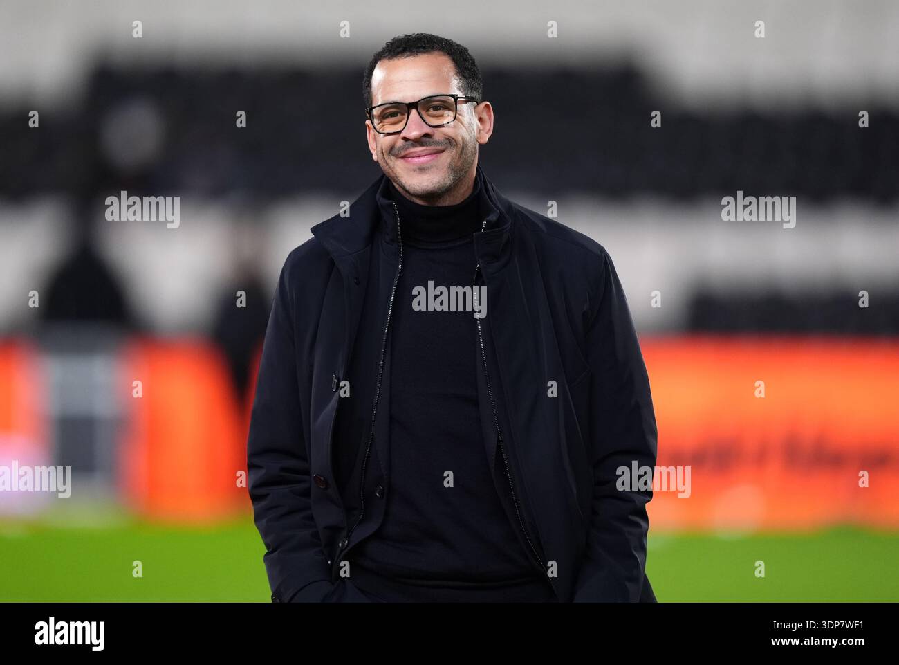 Chelsea manager Liam Rosenior before the Emirates FA Cup fourth round ...