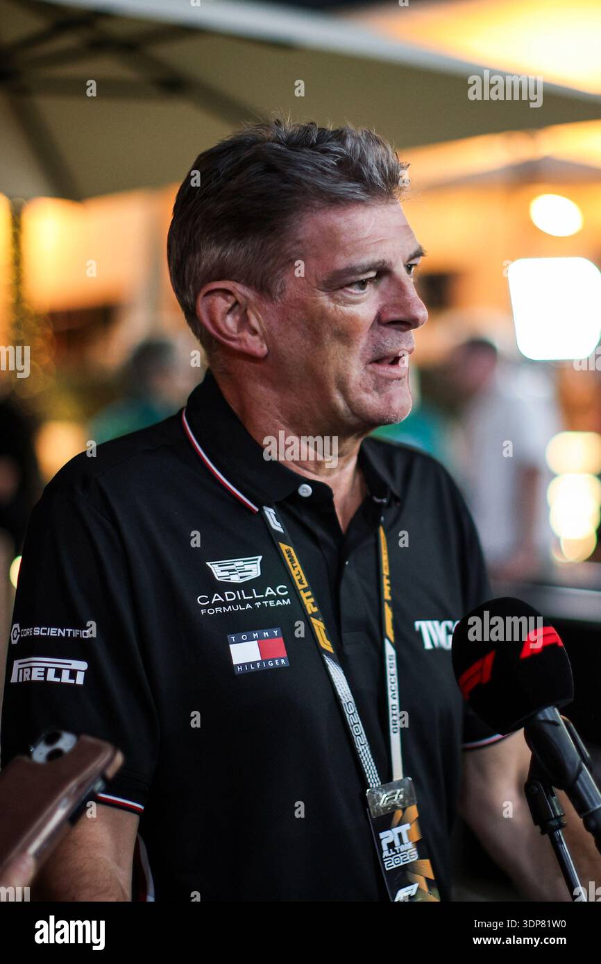 LOWDON Graeme (gbr), Team Principal of Cadillac Cadillac F1 Team ...