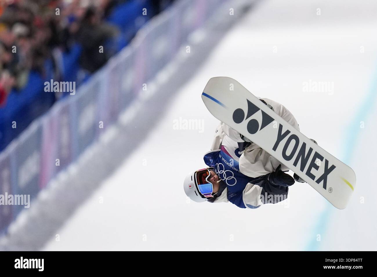 Japan's Ruka Hirano competes during the men's snowboarding halfpipe ...