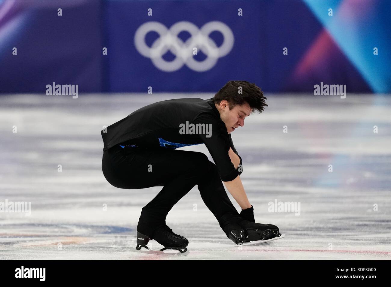 Kyrylo Marsak of Ukraine competes during the men's free skate program ...