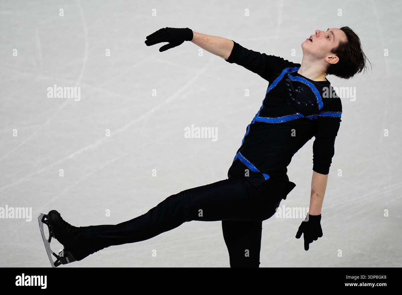 Kyrylo Marsak of Ukraine competes during the men's free skate program ...
