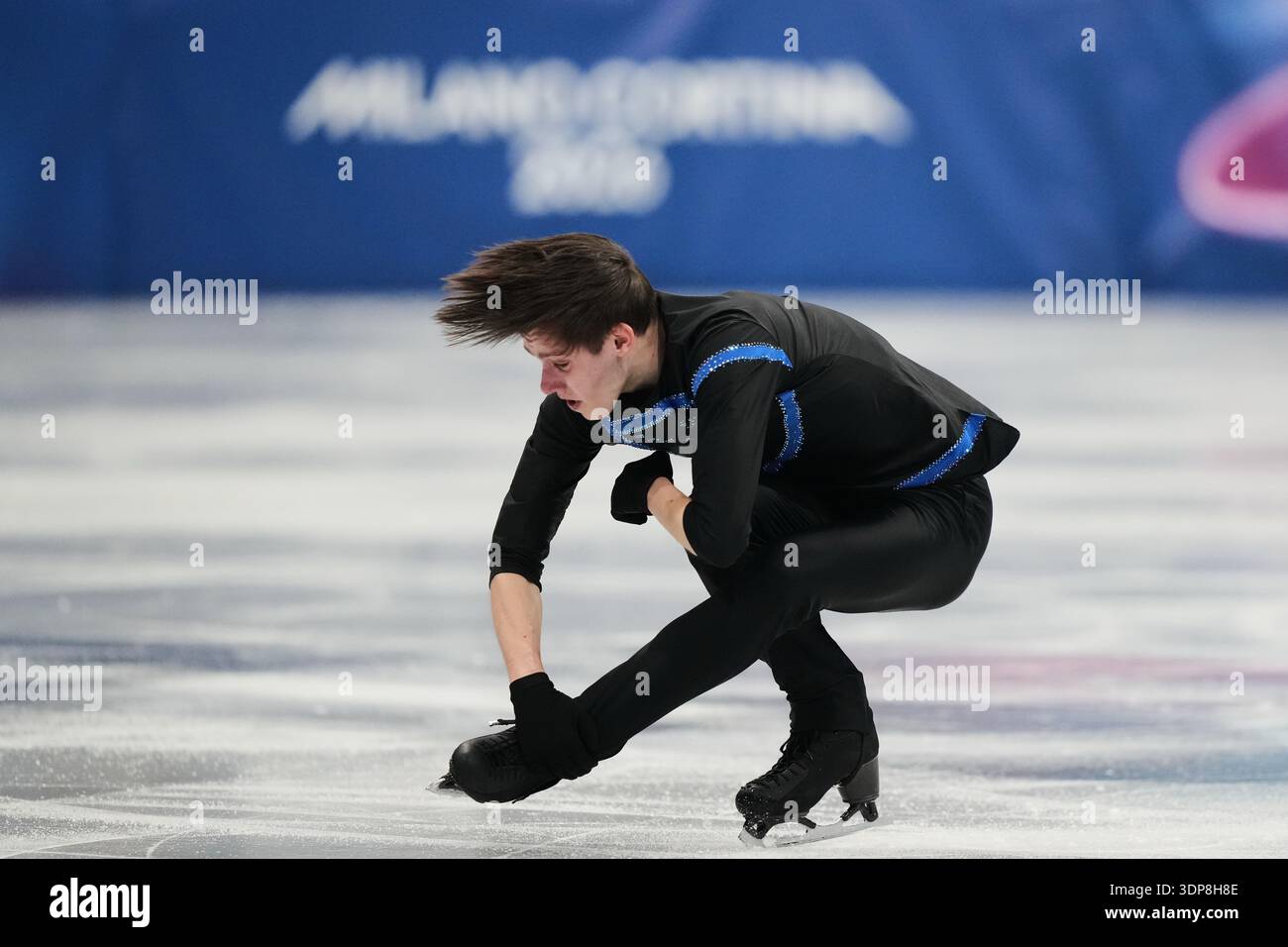 Kyrylo Marsak of Ukraine competes during the men's free skate program ...