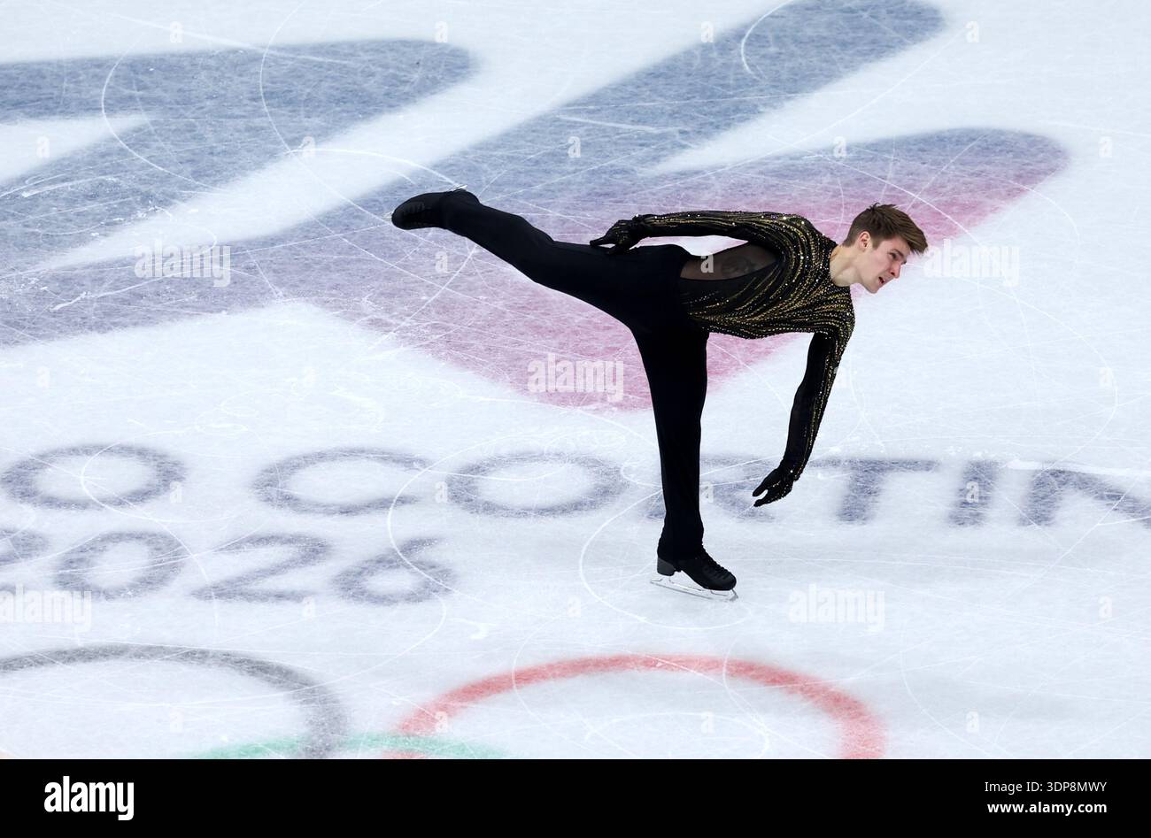 USA's Andrew Torgashev during the free skating men's single skating ...