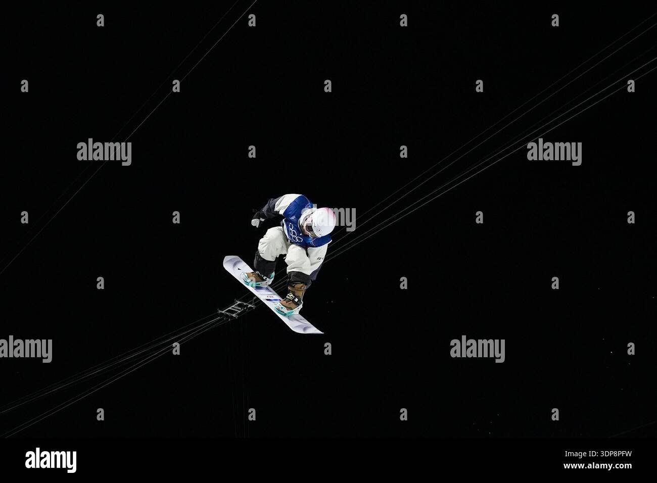 Japan's Yuto Totsuka competes during the men's snowboarding halfpipe ...