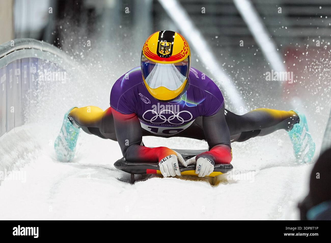 13 February 2026, Italy, Cortina D'ampezzo: Olympia, Olympic Winter ...