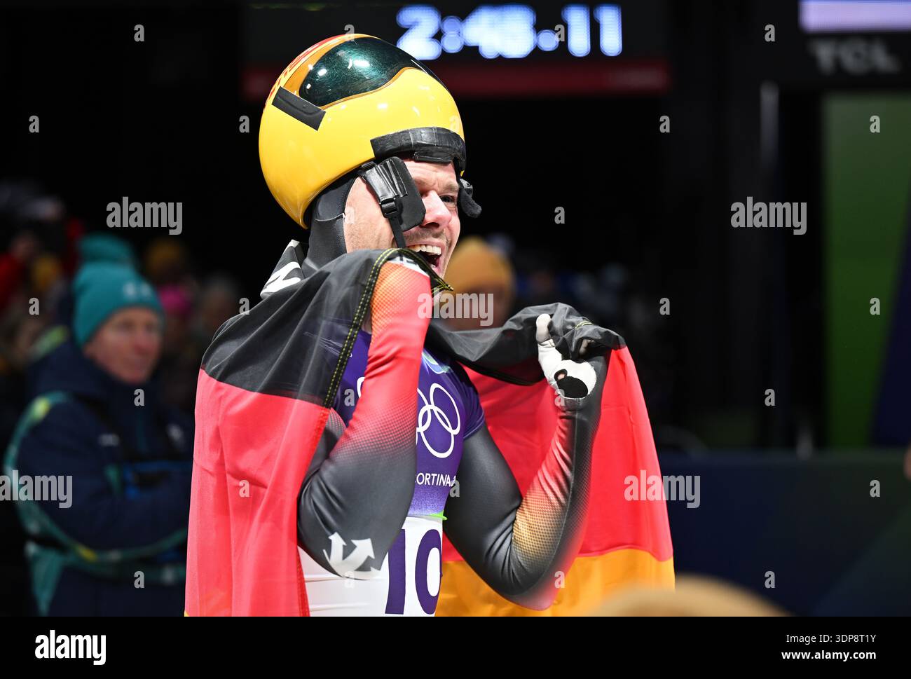13 February 2026, Italy, Cortina D·ampezzo: Olympia, Olympic Winter ...