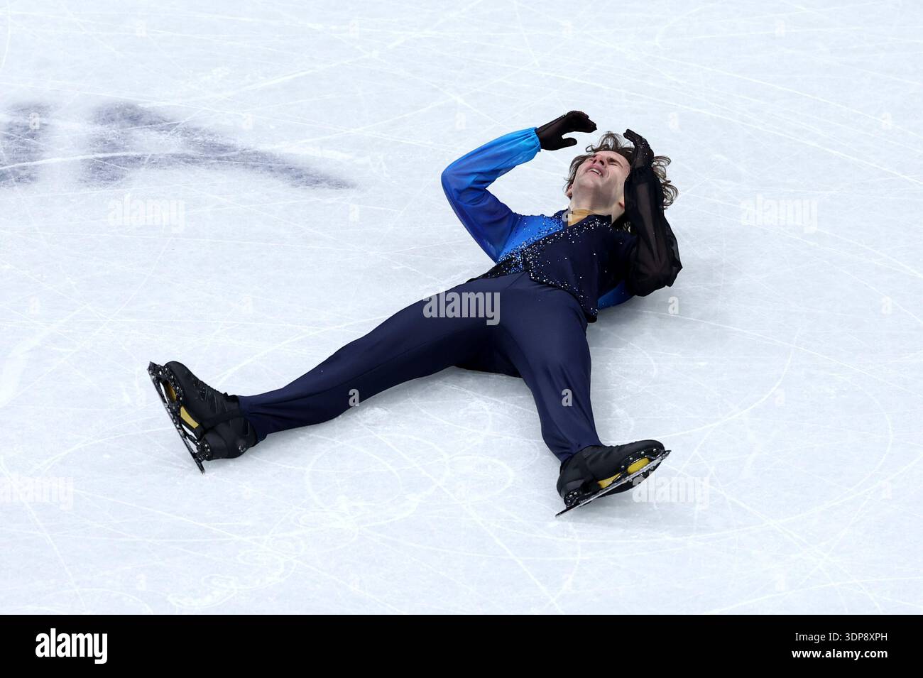 Kazakhstan's Mikhail Shaidorov during the free skating men's single ...