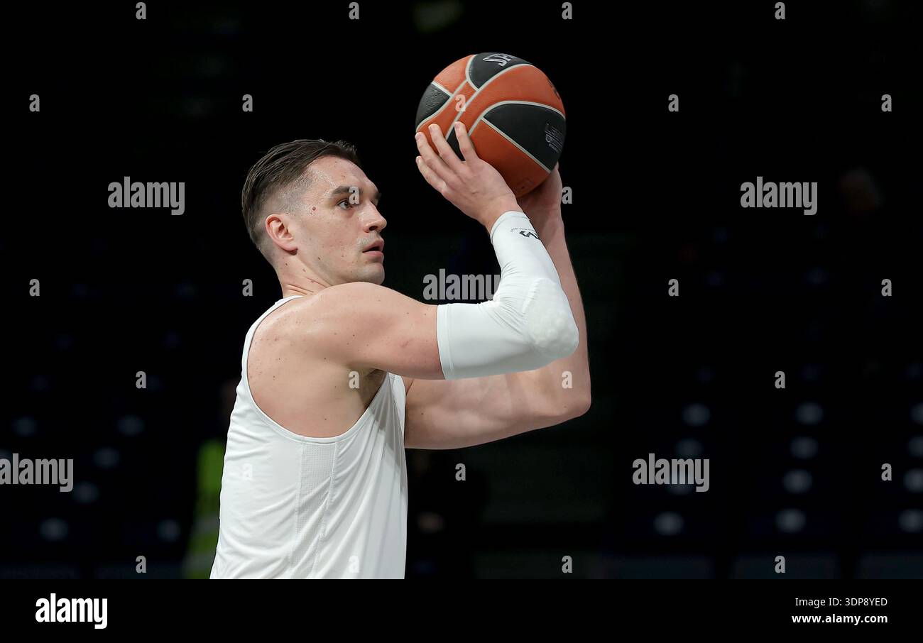 Belgrade, Serbia. 13th Feb, 2026. Real Madrid's Mario Hezonja during ...