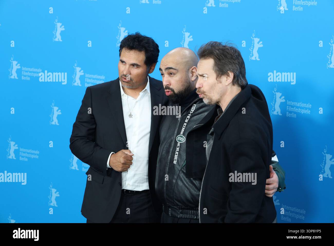 Berlin, Germany, 13th February 2026, Michael Peña, Asim Chaudhry, Sam ...