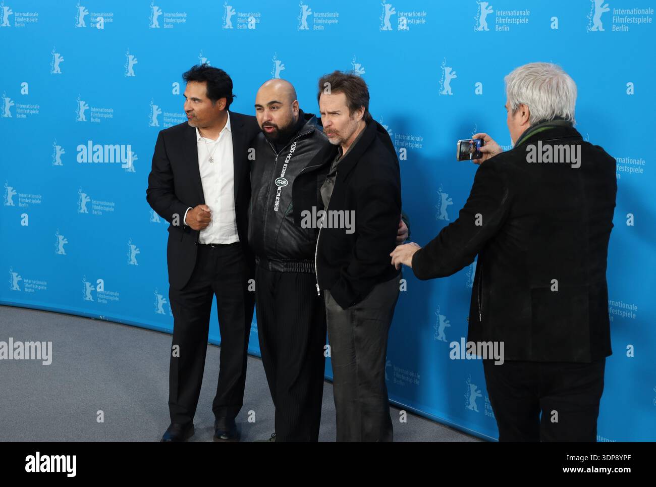 Berlin, Germany, 13th February 2026, Michael Peña, Asim Chaudhry, Sam ...
