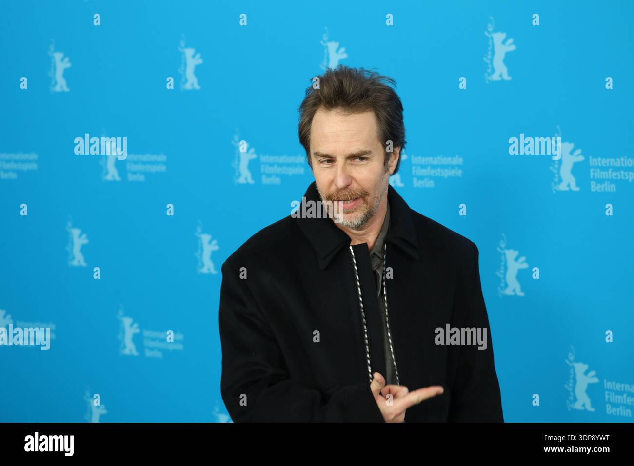Berlin, Germany, 13th February 2026, Sam Rockwell at the photo call for ...