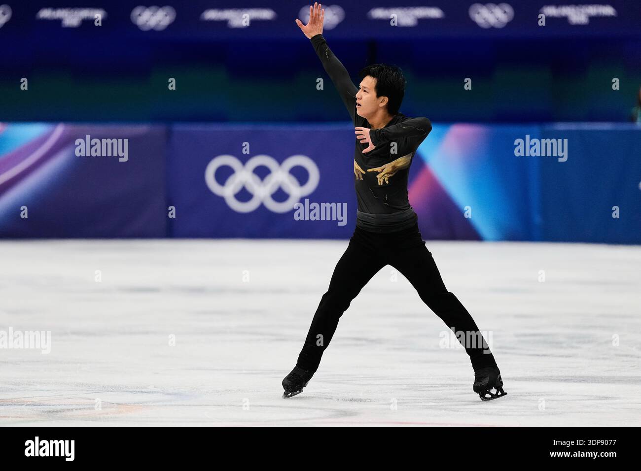 Adam Siao Him Fa of France competes during the men's free skate program ...