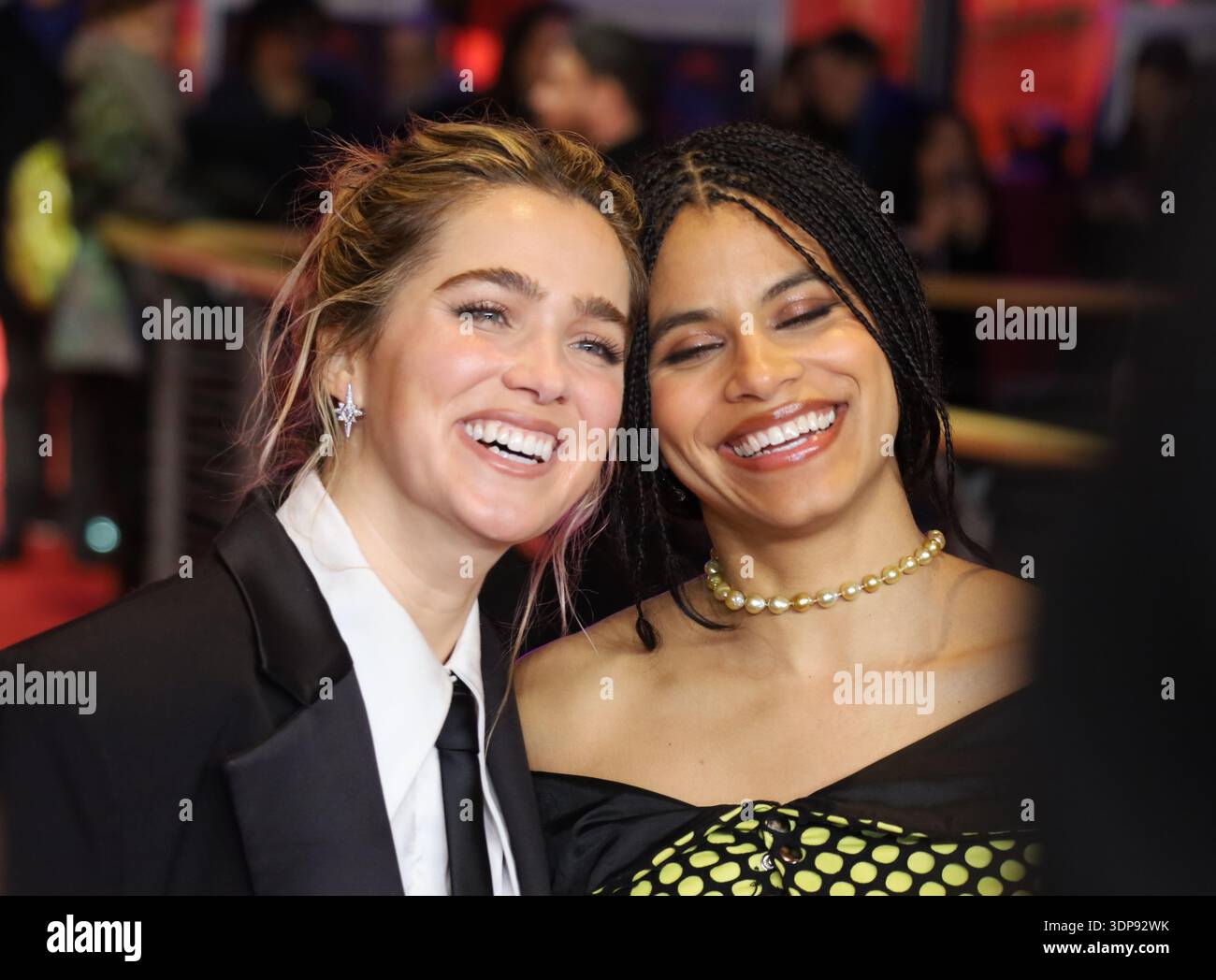 Berlin, Germany, 13th February 2026, Haley Lu Richardson, Zazie Beetz ...