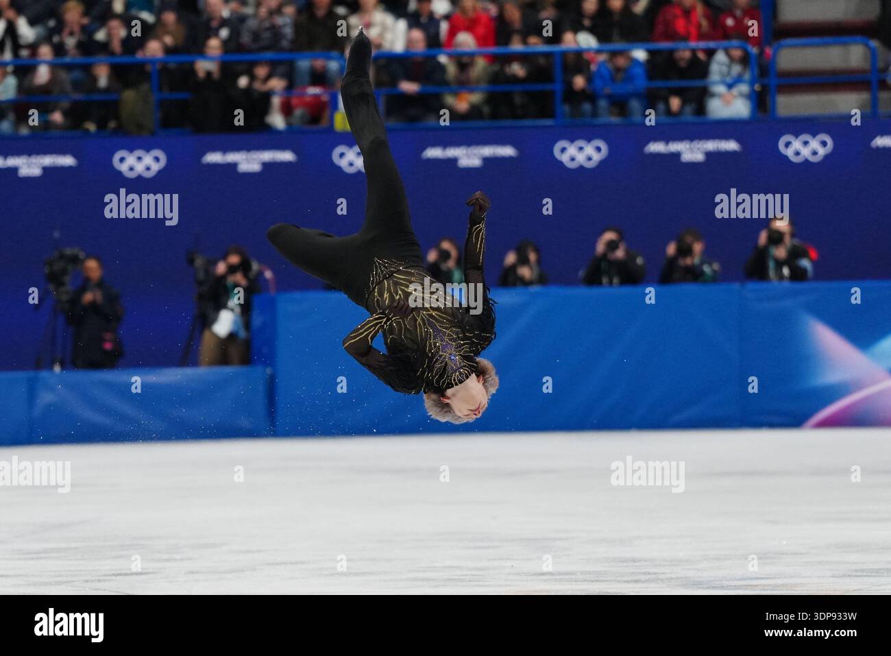Ilia Malinin during Men's Individual Free Skating at the 2026 Milan ...