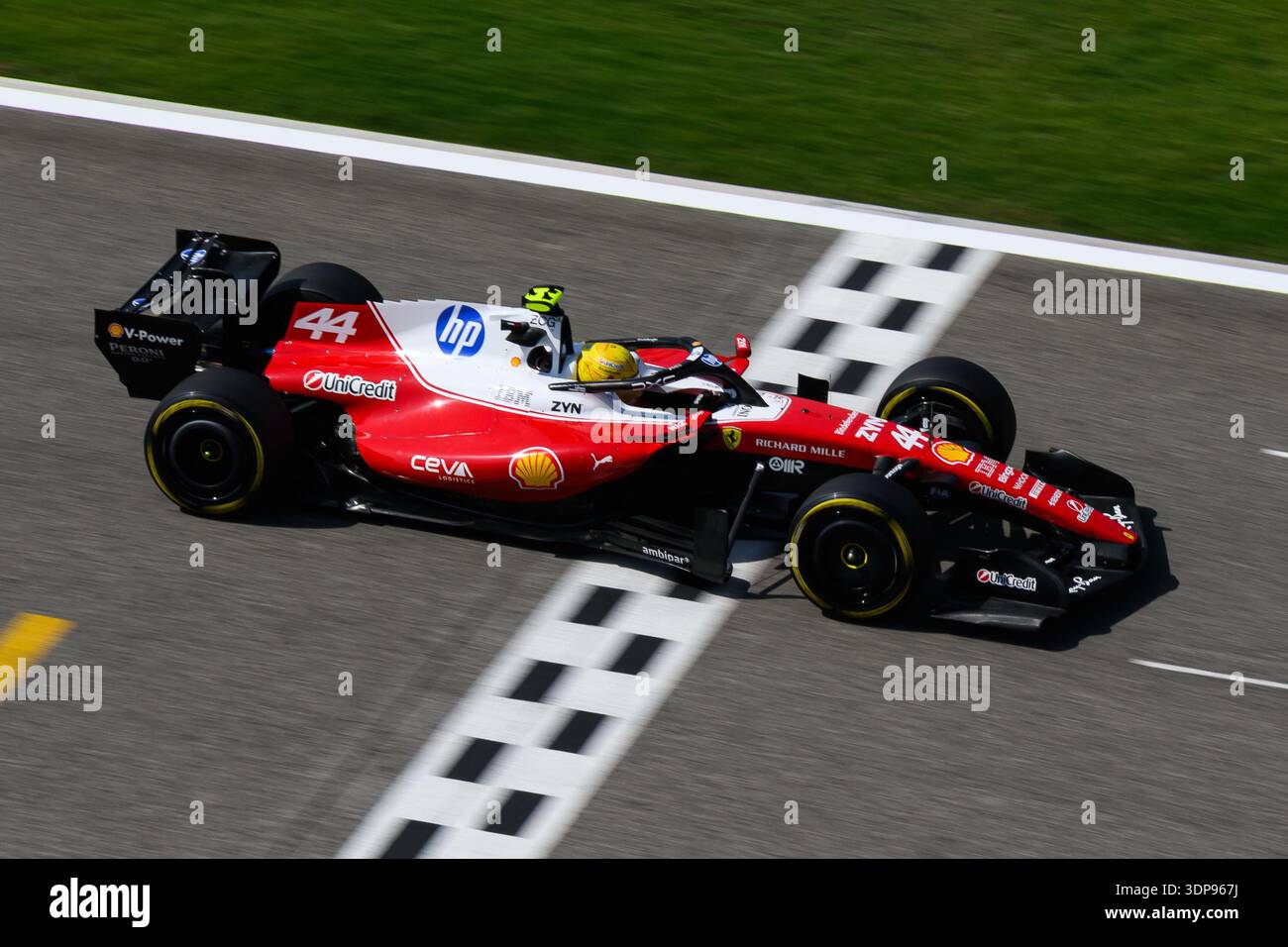 Sakhir, Bahrain. 13th Feb 2026. Formula 1 Pre-Season Testing 1. Lewis ...