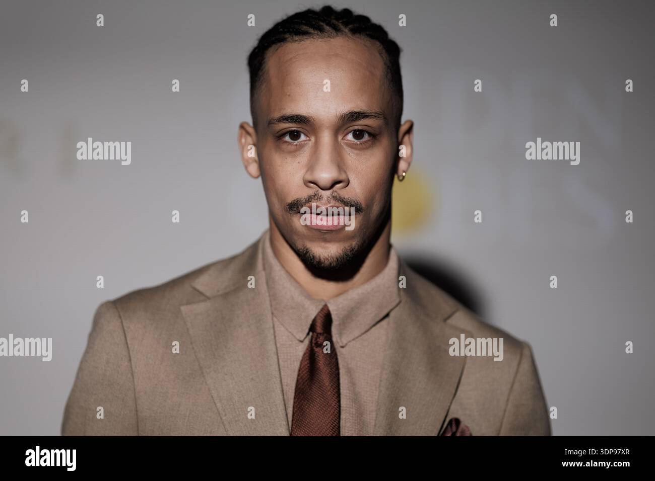 13 February 2026, Berlin: Jerry Hoffmann, actor, comes to the "Golden ...