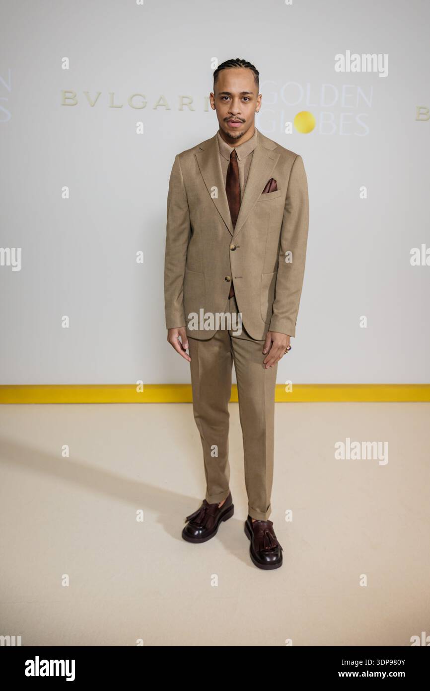 13 February 2026, Berlin: Jerry Hoffmann, actor, comes to the "Golden ...