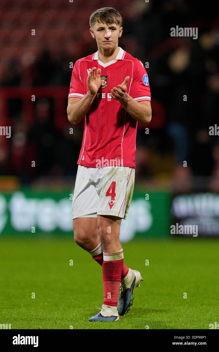 13th February 2026; SToK Cae Ras Stadium, Wrexham, Wales; FA Cup ...