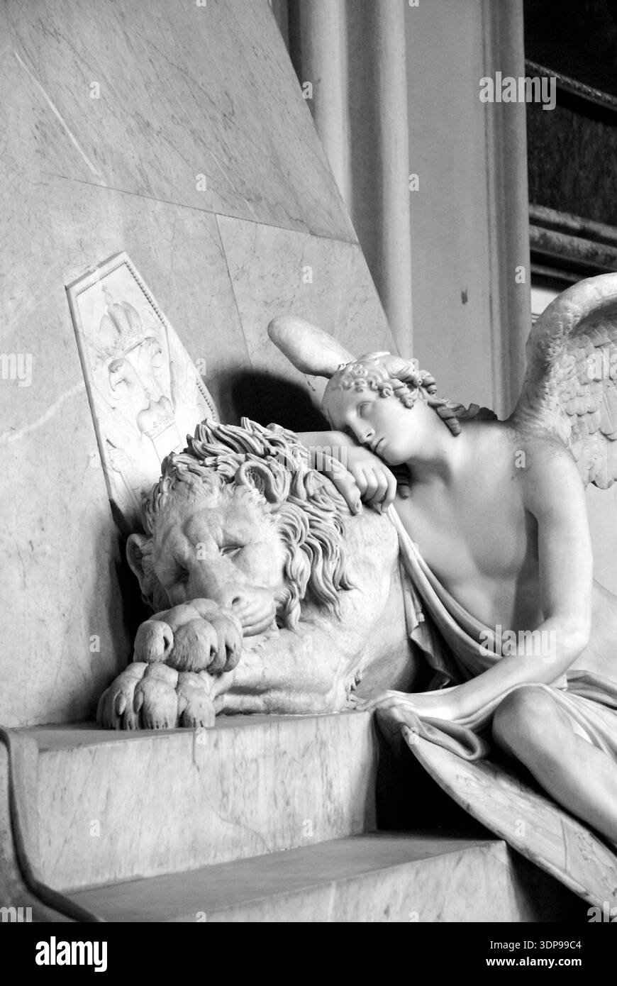 Stonework artist Black and White Stock Photos & Images - Alamy