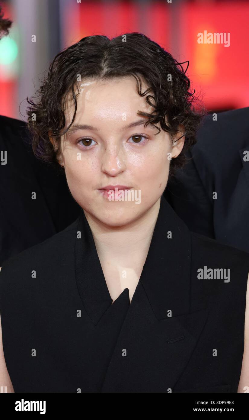 Berlin, Germany, 13th February 2026, Bella Ramsey arriving on the red ...