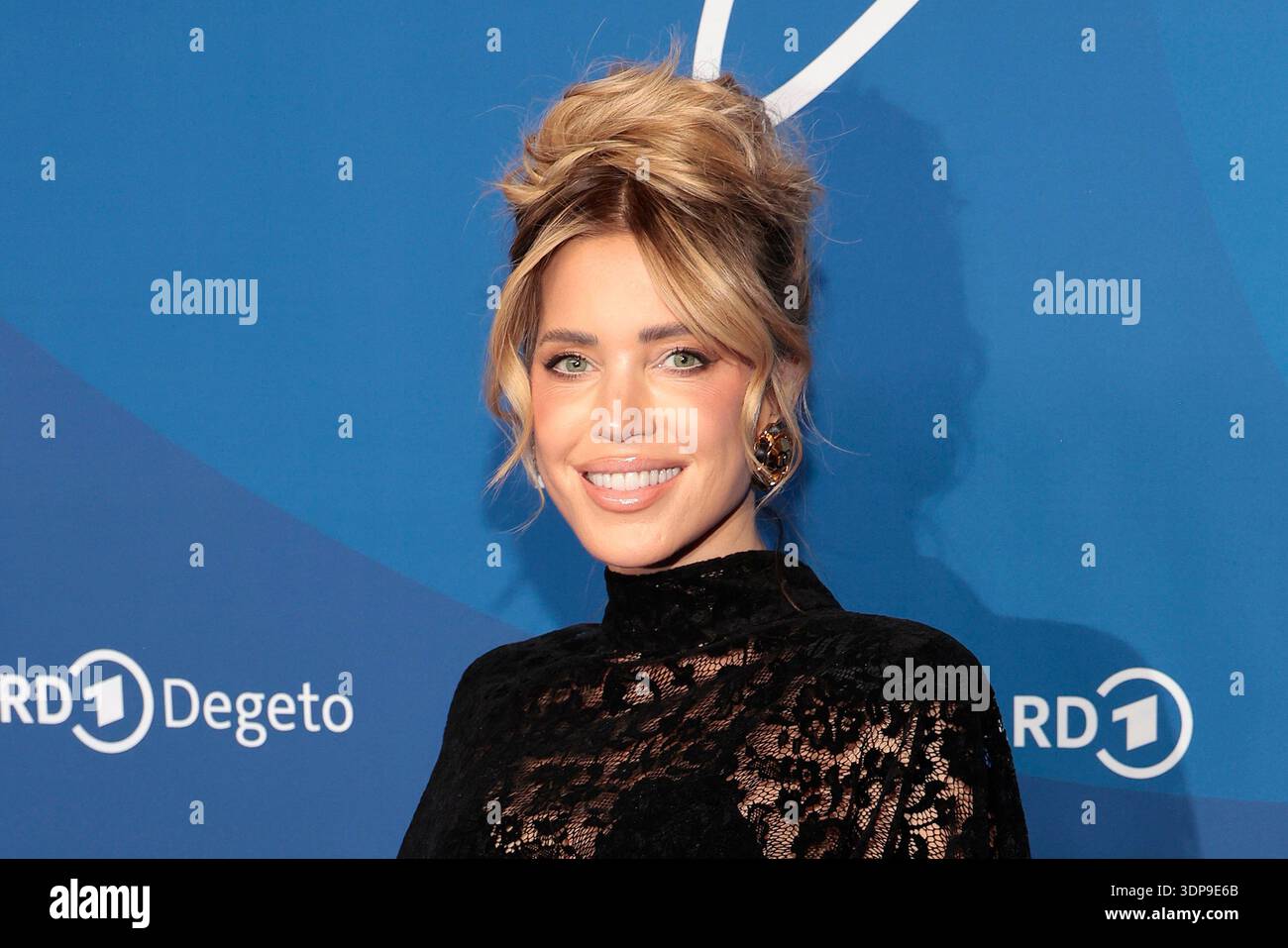 Sylvie Meis attends the Blue Hour Reception hosted by ARD during the ...