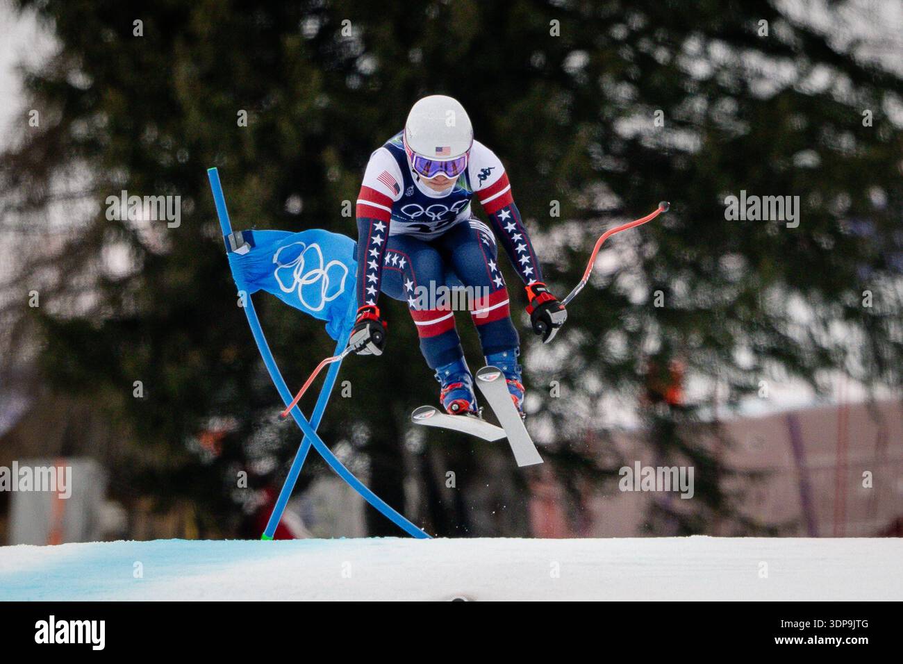 Jacqueline Wiles ( USA ), Alpine Skiing Women’s Super-G, Milano Cortina ...