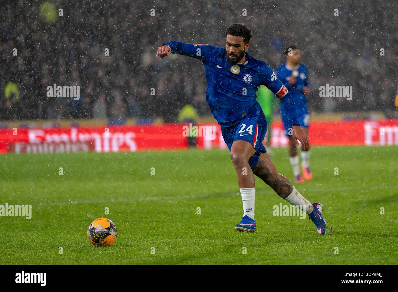 HULL, UK. 13th February 2026. Reece James Of Chelsea Credit Paul ...