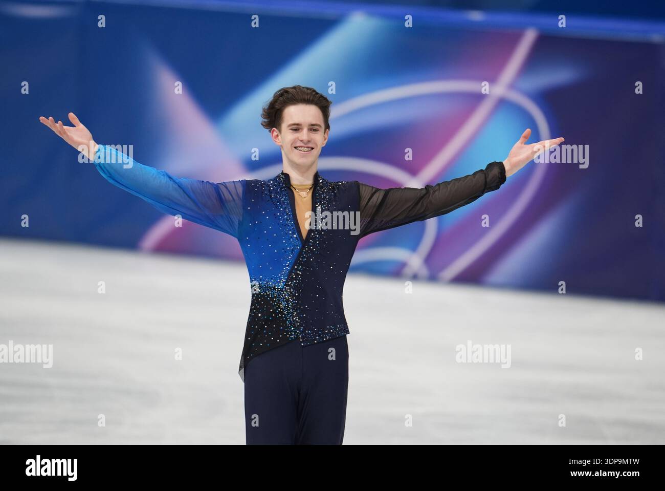 Milano, Italy. 13th Feb, 2026. Mikhail Shaidorov (KAZ) won Gold in the ...