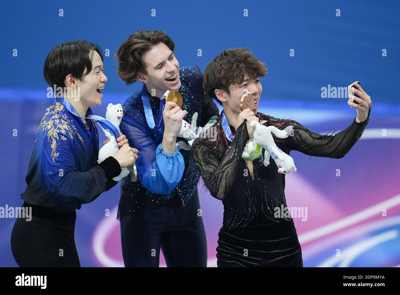 Milano, Italy. 13th Feb, 2026. Mikhail Shaidorov (KAZ) won Gold in the ...