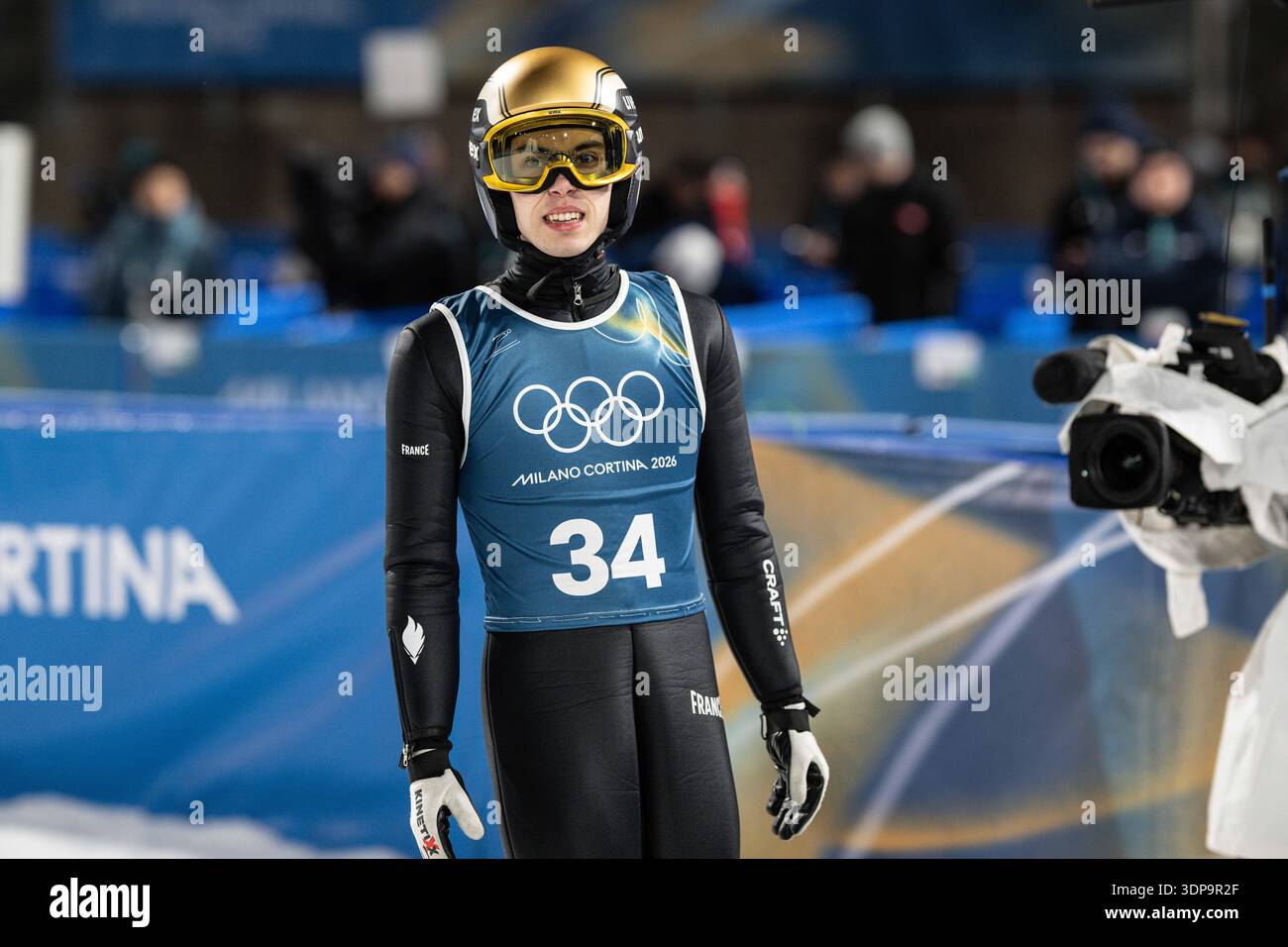 Valentin Foubert ( Frankreich ), Ski Jumping Men Long Hill, Milano ...