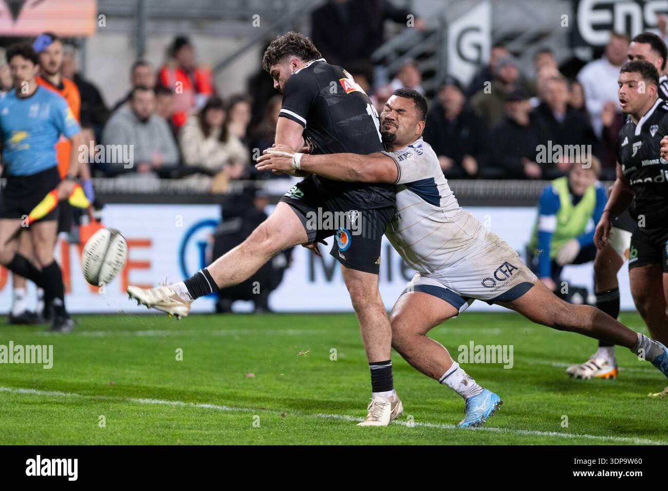 Benjamin Boudou of Brive during the Pro D2 match between Brive and Agen ...