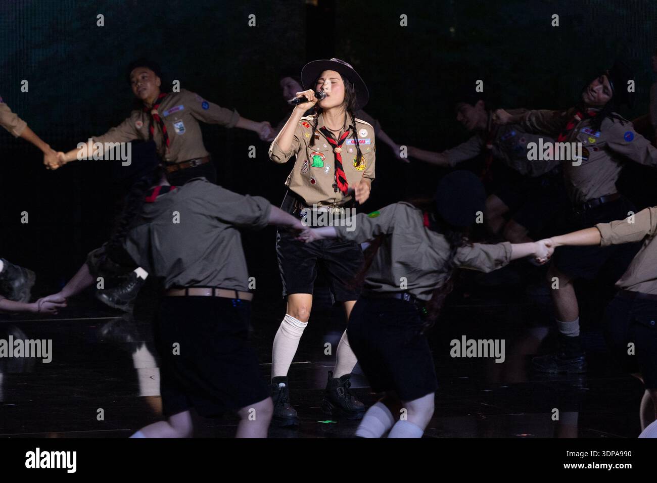 Miki perform during the 41st 'Les Victoires De La Musique' Award ...