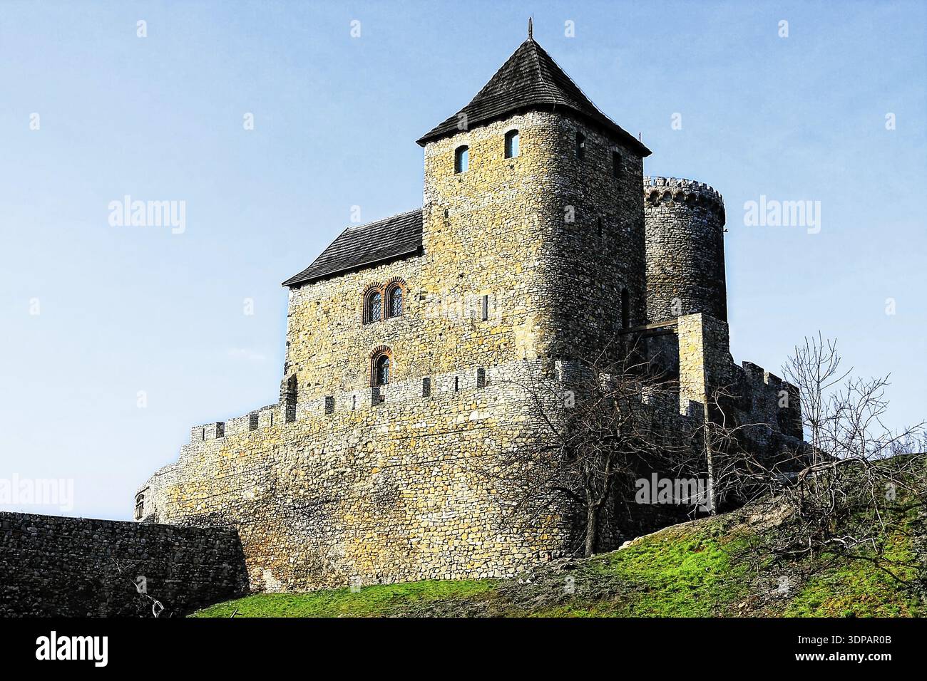 Medieval castle Bedzin in Poland Stock Photo - Alamy