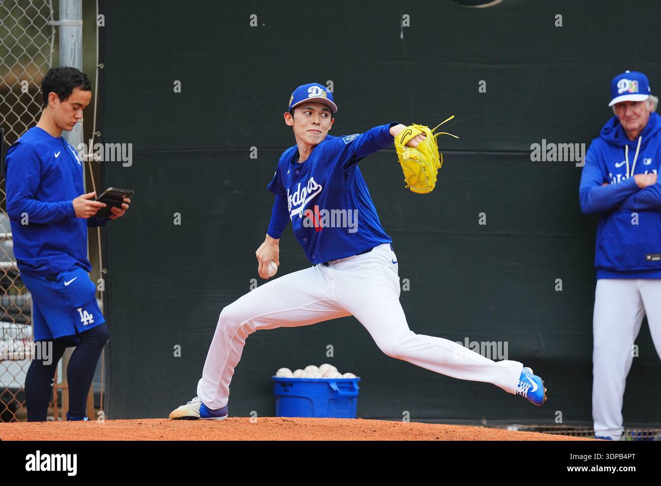 Roki Sasaki, (Dodgers), February 13, 2026 - MLB : Los Angeles Dodgers ...