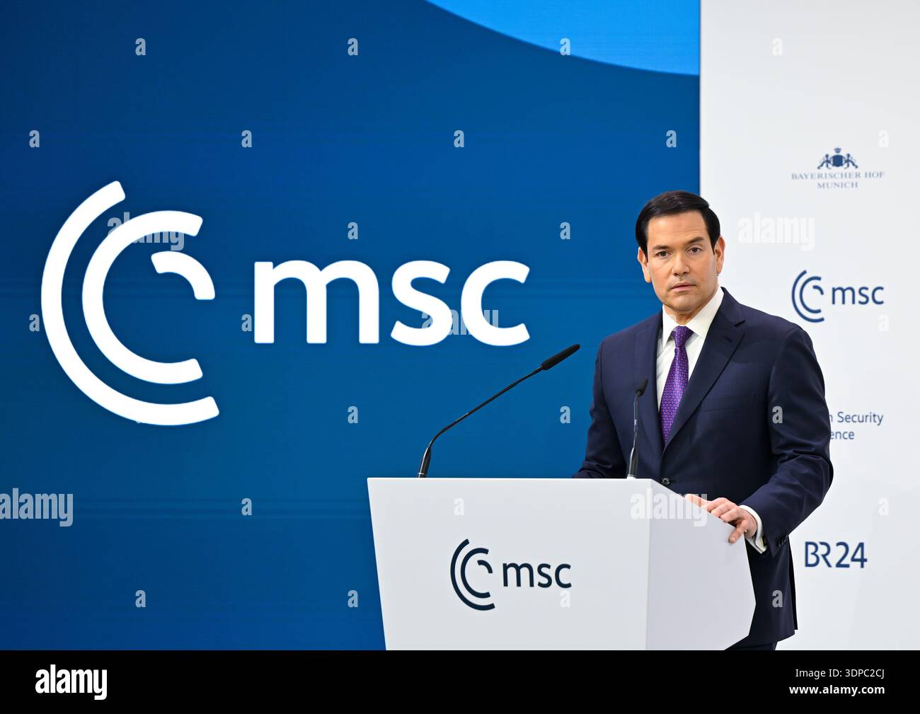 14 February 2026, Bavaria, Munich: US Secretary of State Marco Rubio ...