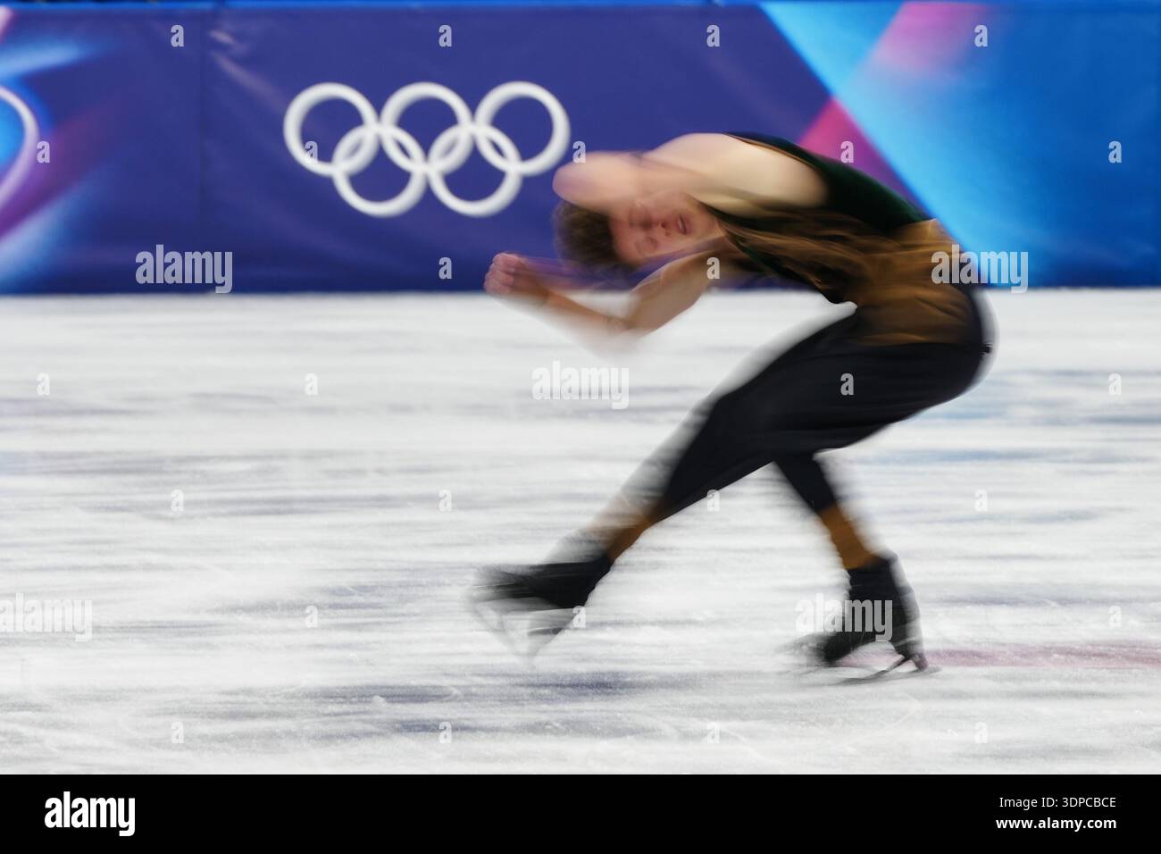 BRITSCHGI Lukas competing for the Olympic Figure Skating Men Single ...