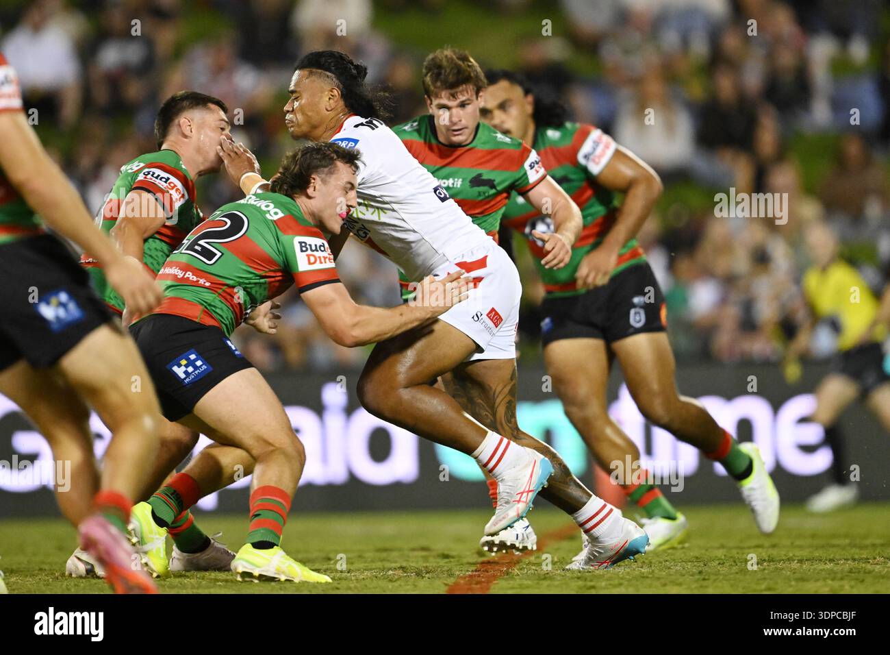 Wollongong, Australia. 14th Feb, 2026. Christian Tuipulotu of the ...