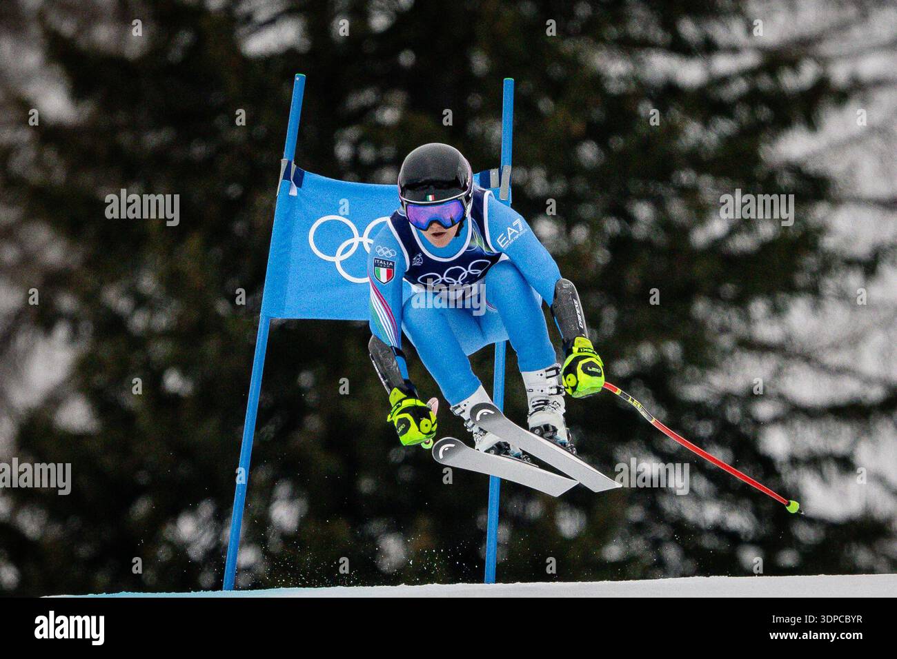 Cortina, Italy. 12th Feb, 2026. Laura Pirovano ( Italien ), Alpine ...