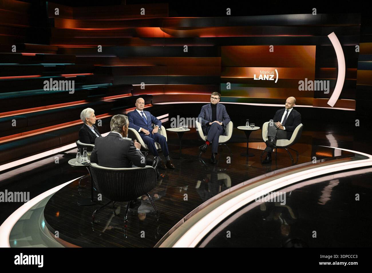 Talkrunde bei Markus Lanz , ZDF 02/26 her Marie-Agnes Strack-Zimmermann ...