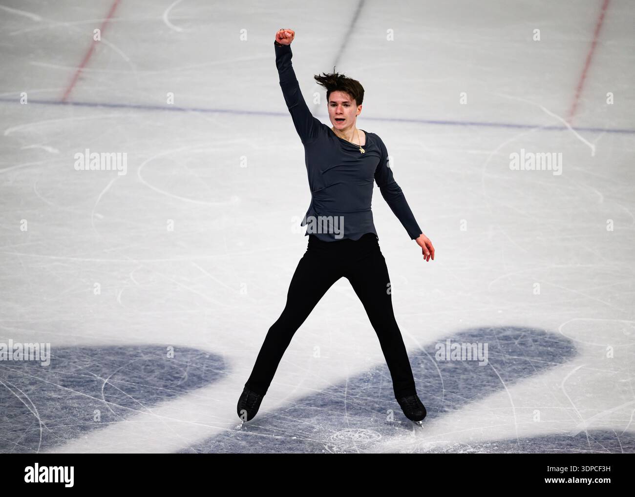 MILAN, ITALY. February 13: NAUMOV Maxim (USA) compete in Figure Skating ...