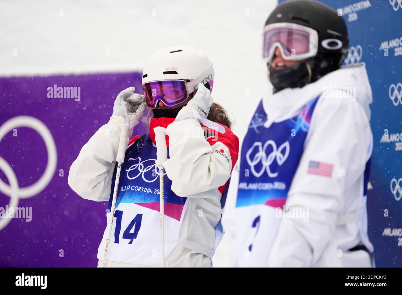 Canada's Ashley Koehler and her competitor, the United States ...