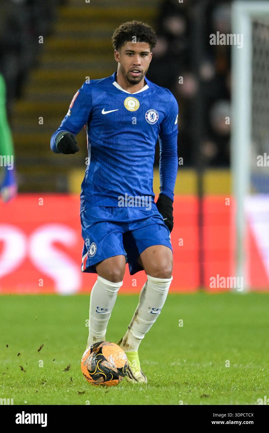 Emirates fa cup andrey santos of chelsea fc hi-res stock photography ...