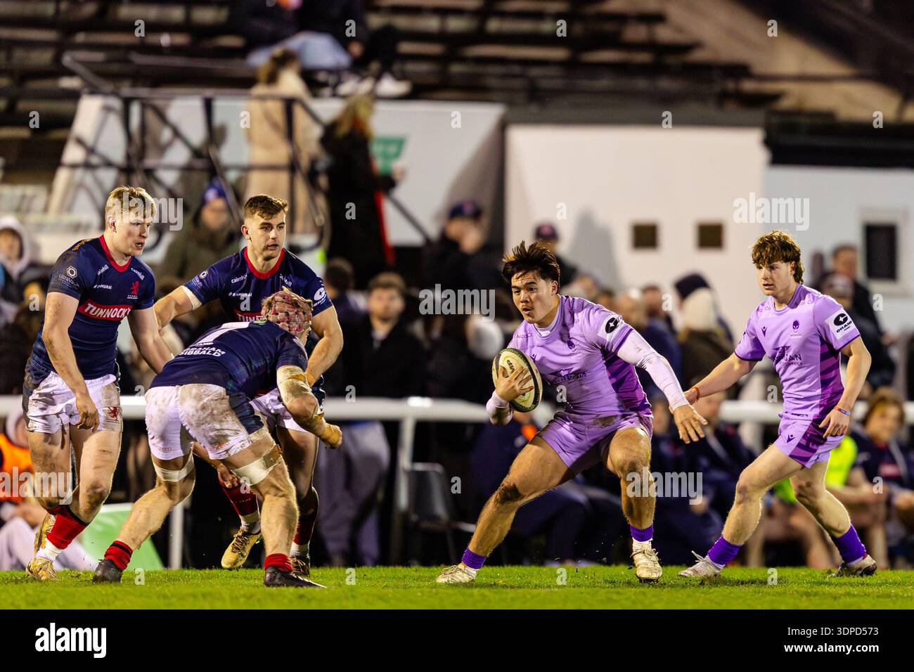 London, England, UK, 13 February 2026. Roma Zheng of Worcester Warriors ...